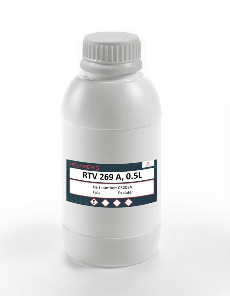 RTV 269 A Clear, Soft, Two-Component RTV Silicone - Polymer G